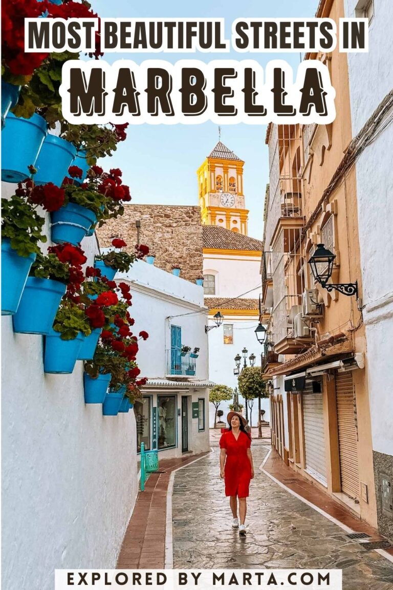 15 most beautiful streets in Marbella Old Town, Spain