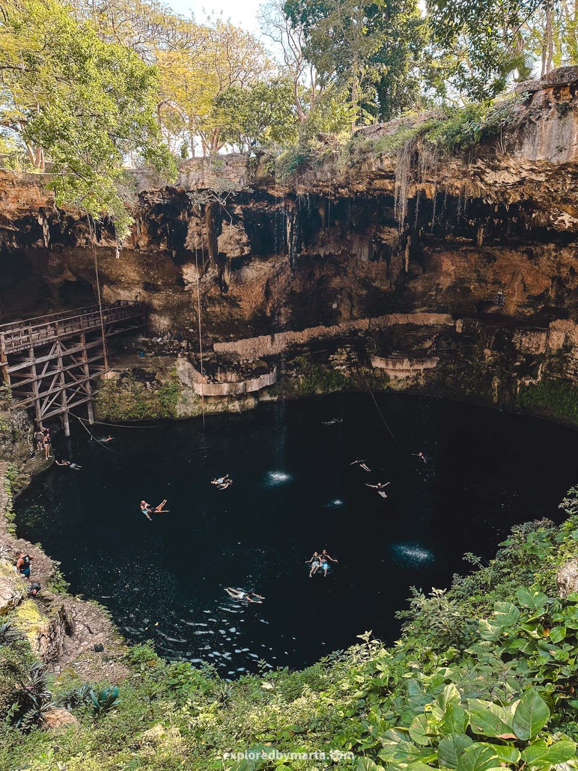 10 most beautiful cenotes near Valladolid, Mexico