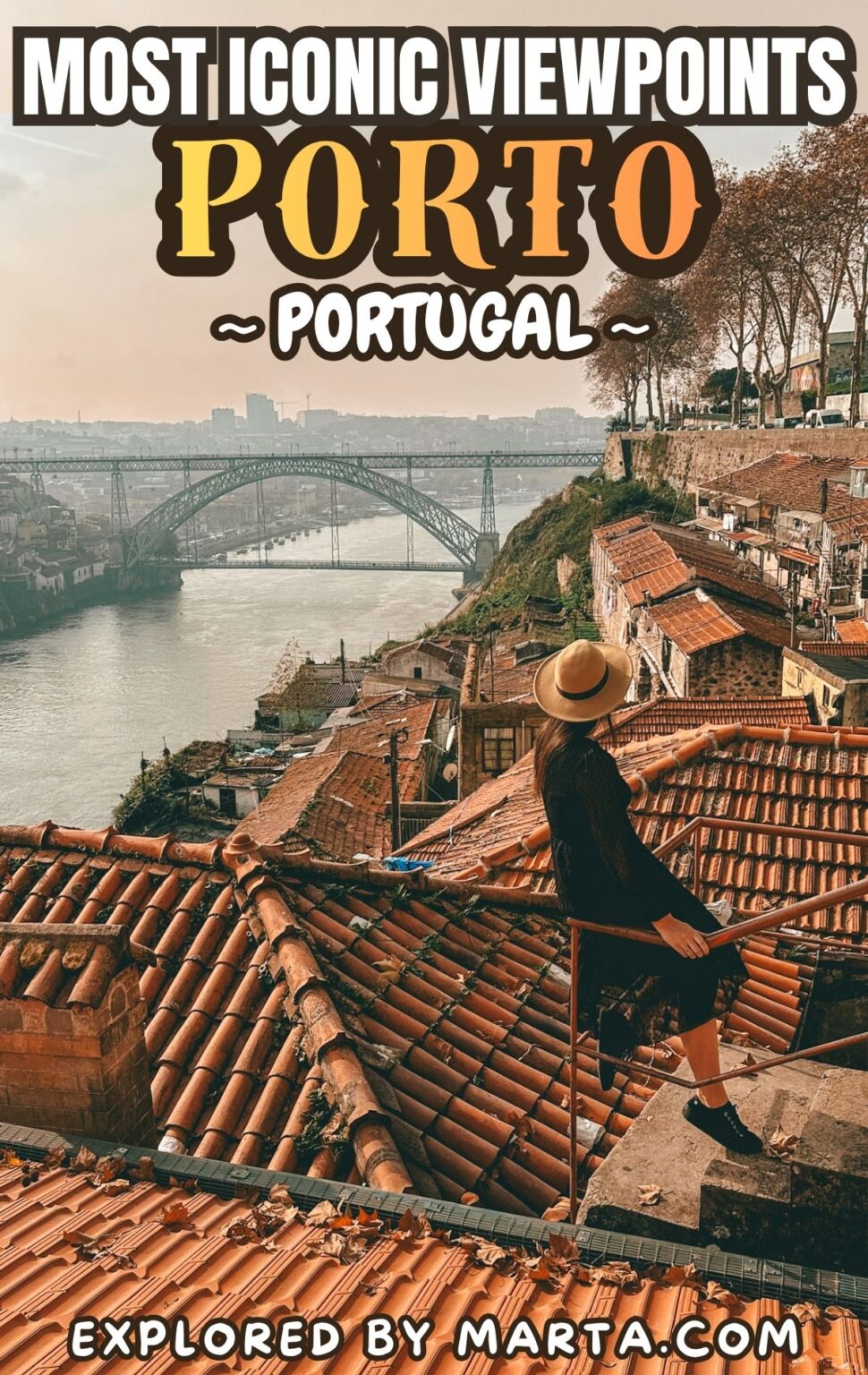 17 most beautiful viewpoints in Porto, Portugal